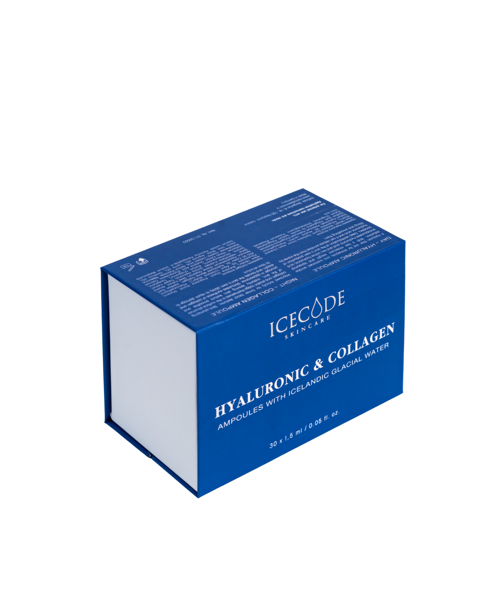 Hyaluronic & Collagen ampoules combo box – Icecode Skincare